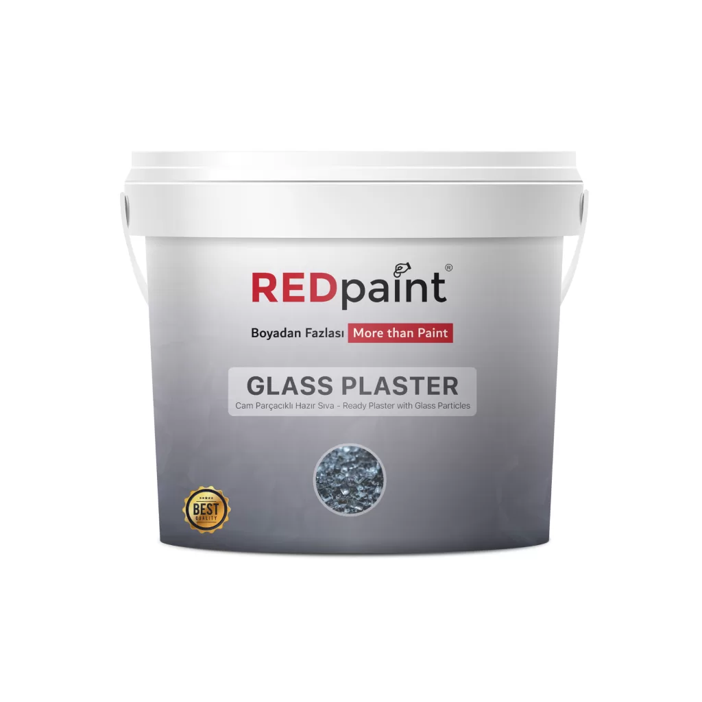 RP-Glass Plaster | Cam Parçacıklı Hazır Sıva - REDpaint